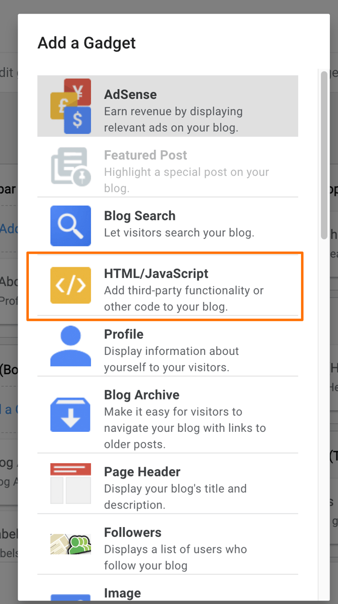 MGID Widget Code Installation on the Blogger Platform